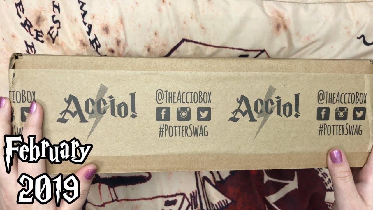 February 2019 Accio! Box Unboxing | Harry Potter - YouTube