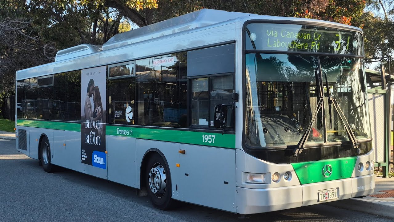 [Withdrawn] Transperth TP1957 Mercedes-Benz OC500LE CNG - YouTube