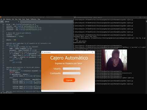 Cajero automático - python - YouTube