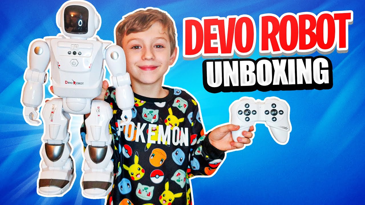 UNBOXING and Review DEVO ROBOT 😍Best Robot toys for kids 🤗Best Dancing Robot Toy of 2022 - YouTube