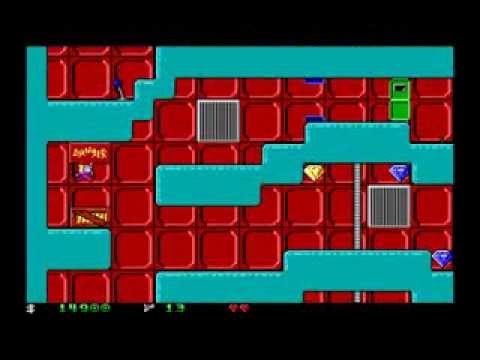 Dos Games - Crystal Caves - YouTube