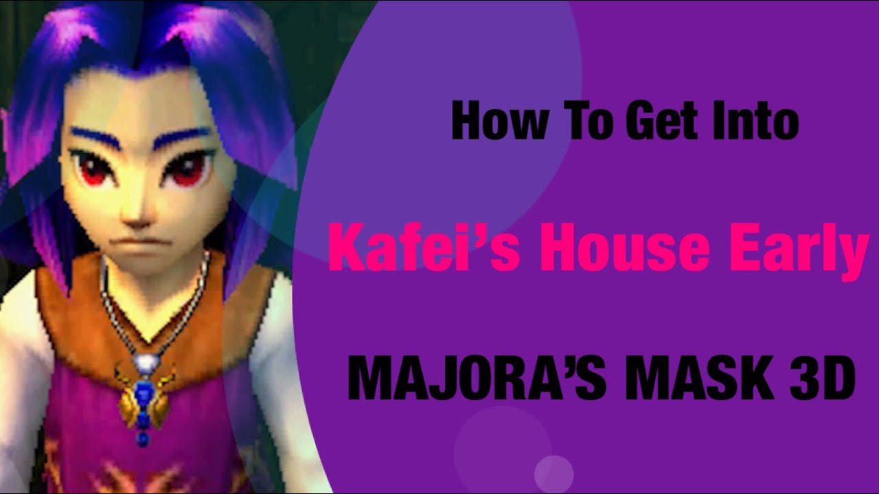 How to Glitch Into Kafei’s House Early Majora’s Mask 3D - YouTube