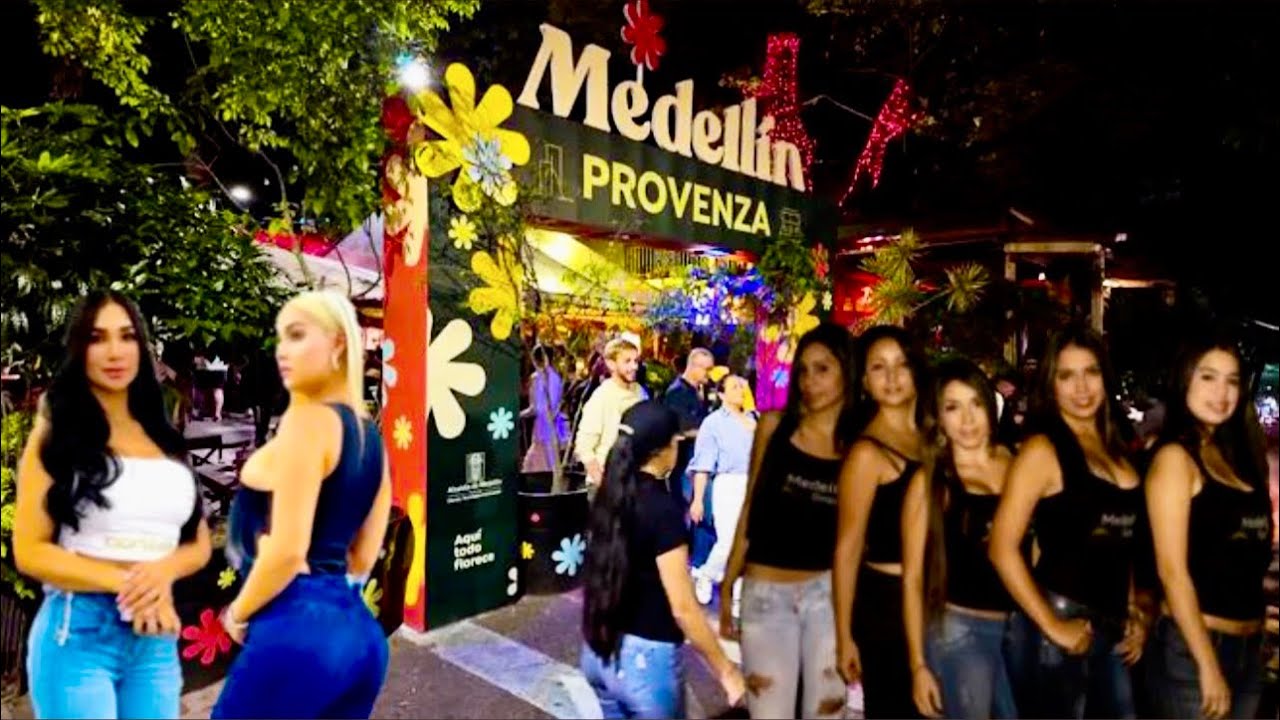 Provenza Parque Lleras Así es la vida nocturna en Medellin Colombia Exploring El Poblado ...
