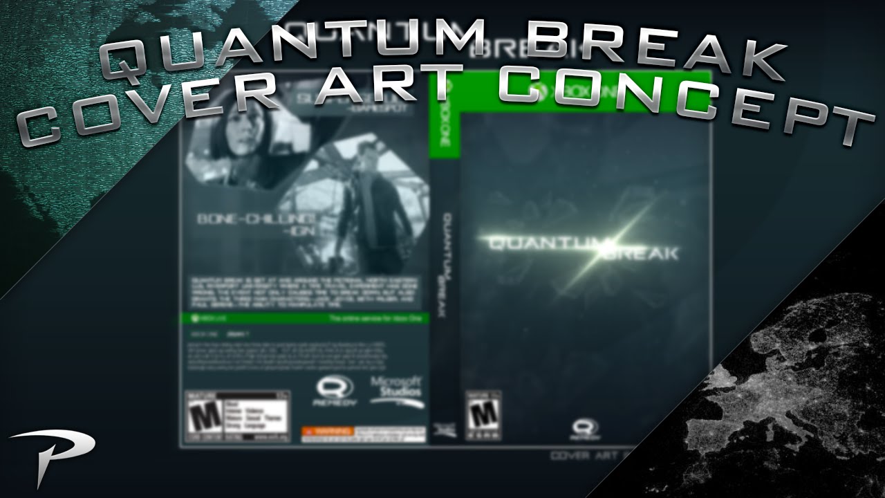 Quantum Break Cover Art | Speedart | Printzeh - YouTube