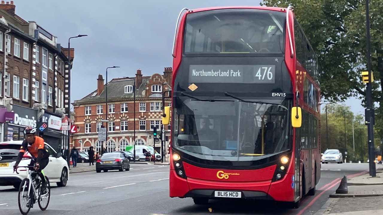 Journey on the Go Ahead London Enviro 400 MMC Volvo B5LH EHV15 BL15HCD ...