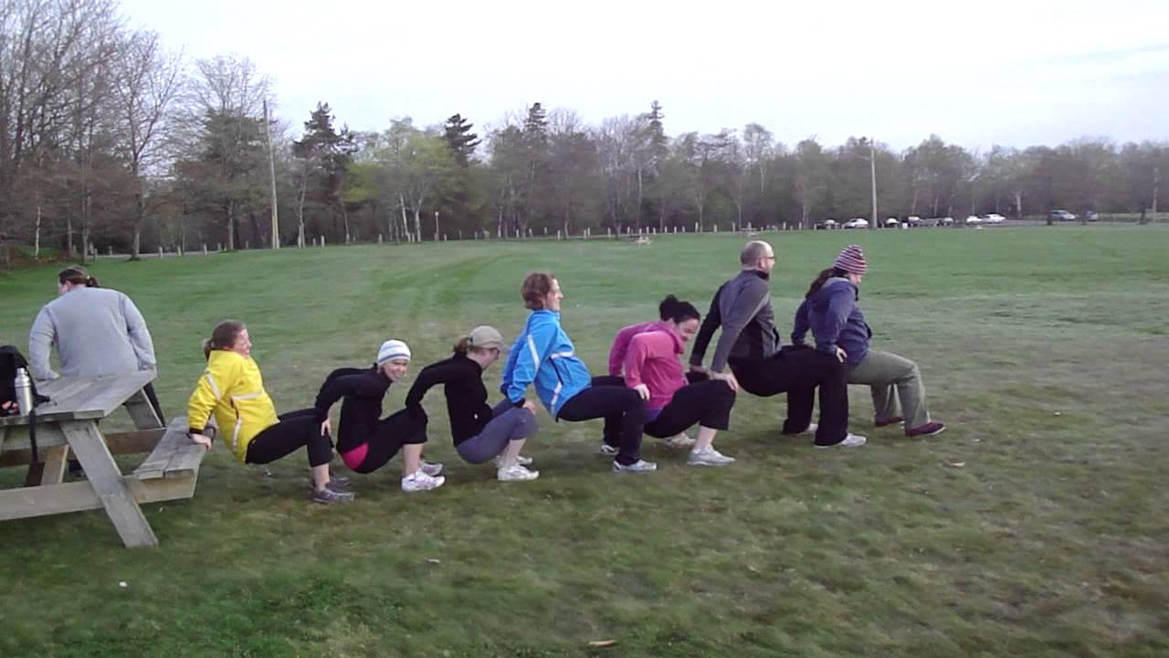 Move It! Outdoor Boot Camp May 2011 Session - YouTube