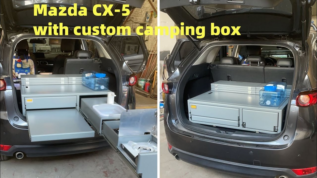 Mazda CX-5 SUV/CRV camper box with sleeping system for camping life ...