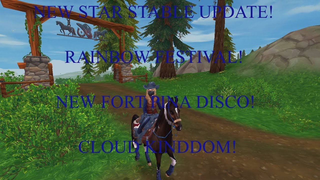 NEW STAR STABLE UPDATE! RAINBOW FESTIVAL! NEW FORT PINTA DISCO! AND ...