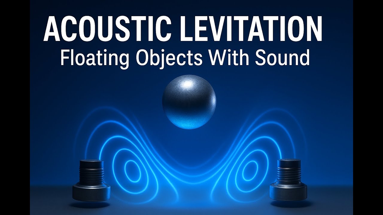 Acoustic Levitation — How Sound Makes Objects Float (Explained Simply ...