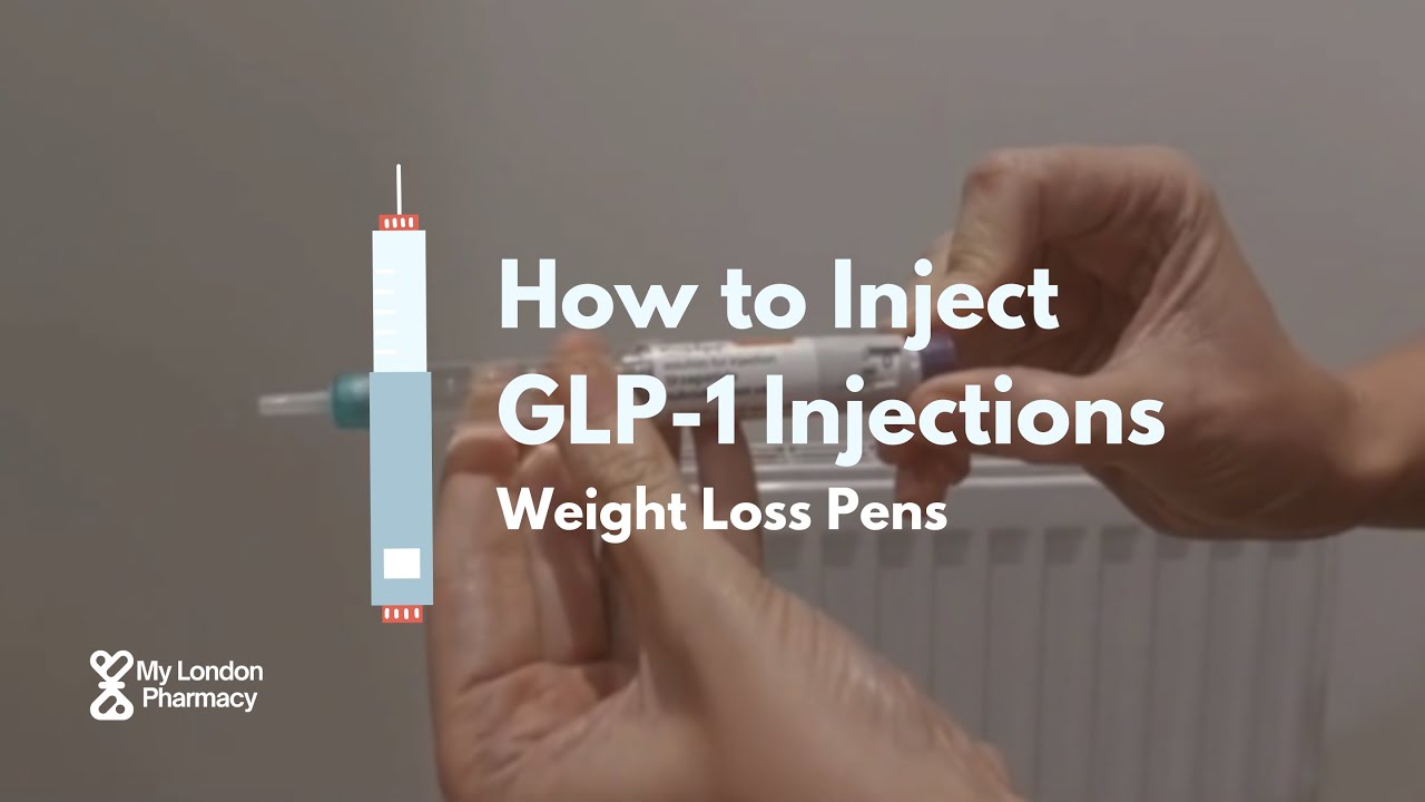 How to Inject GLP-1 Injections | My London Pharmacy - YouTube