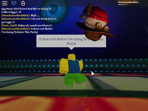 If A Noob Would Be In An Event Of ROBLOX Egg Hunt Part 1