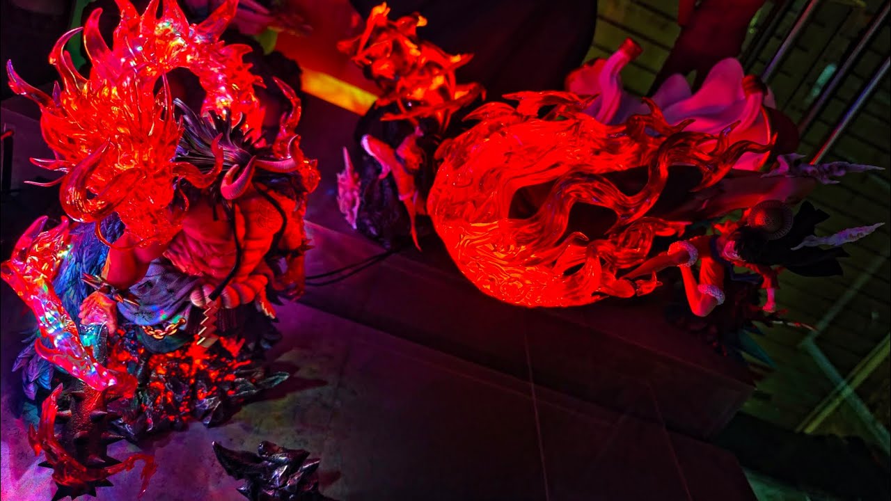 Unbox mô hình Luffy Red Roc gear 3 - resin BT Studio - Trưởng Thôn Làng ...