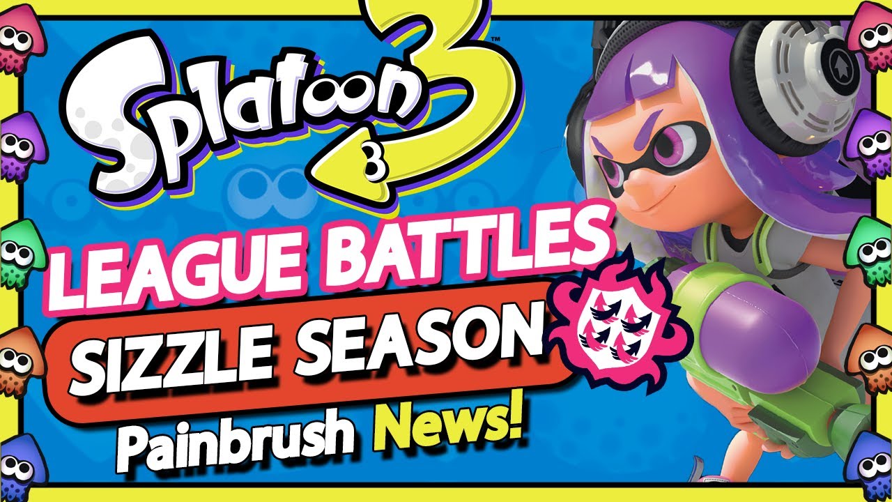 League Battle is Coming! │ Painbrush will be awesome! - Splatoon 3 ...
