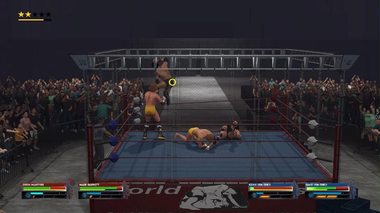 Kevin von Erich & David von Erich vs. Drew McIntyre & Wade Barrett ...