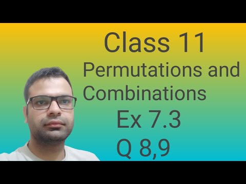 Permutation and Combination | Class 11| CBSE Maths | Chapter 7 | Ex 7.3 ...