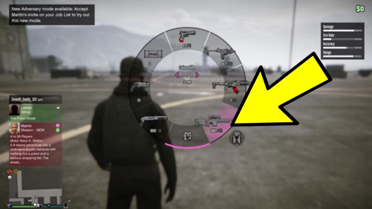 SOLO How to Change the Color of the Weapon Wheel Glitch! GTA 5 | Online ...