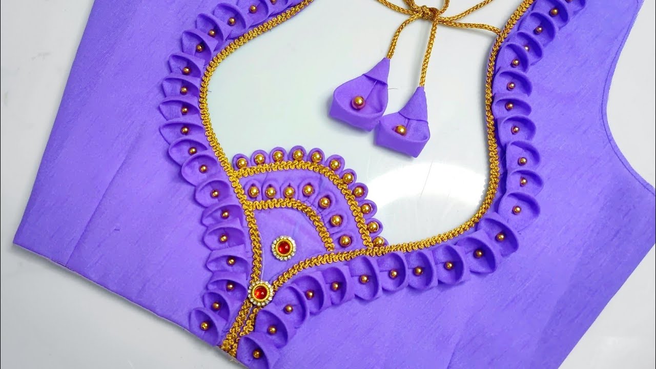 Part-1298 fashion designer blouse design|model blouse stitching - YouTube