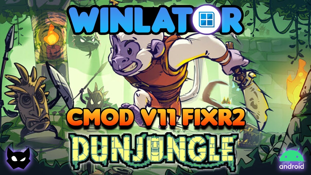 WINLATOR | Dunjungle | HARD Indie Pixel Roguelike Monkey game! | CMOD ...