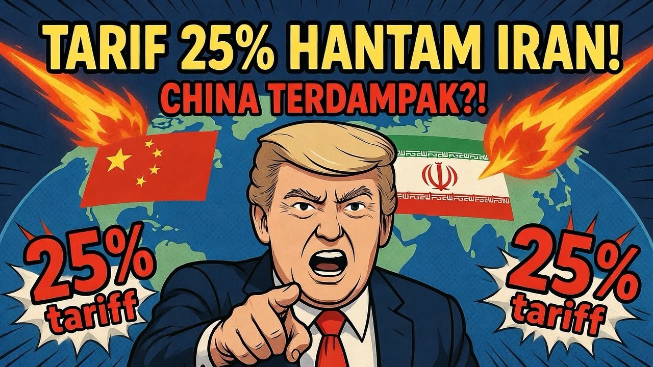 BTC - CRYPTO PUMP! TRUMP ANCAM TARIF 25% KE IRAN, CHINA TERDAMPAK ...