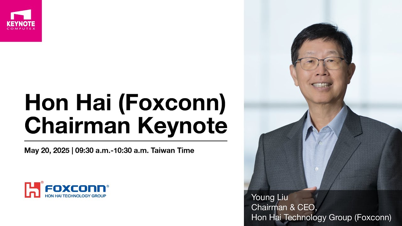 COMPUTEX 2025 Keynote: Hon Hai（Foxconn） - YouTube