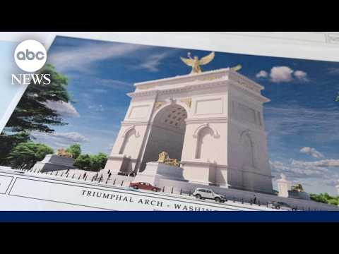 Groundbreaking planned for Trump's 'triumphal arch'