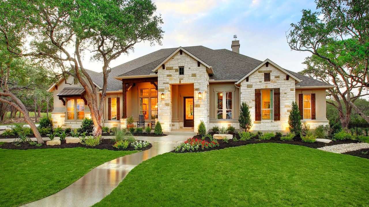 Texas Hill Country Front Yard Landscaping Paradise Landscapes
