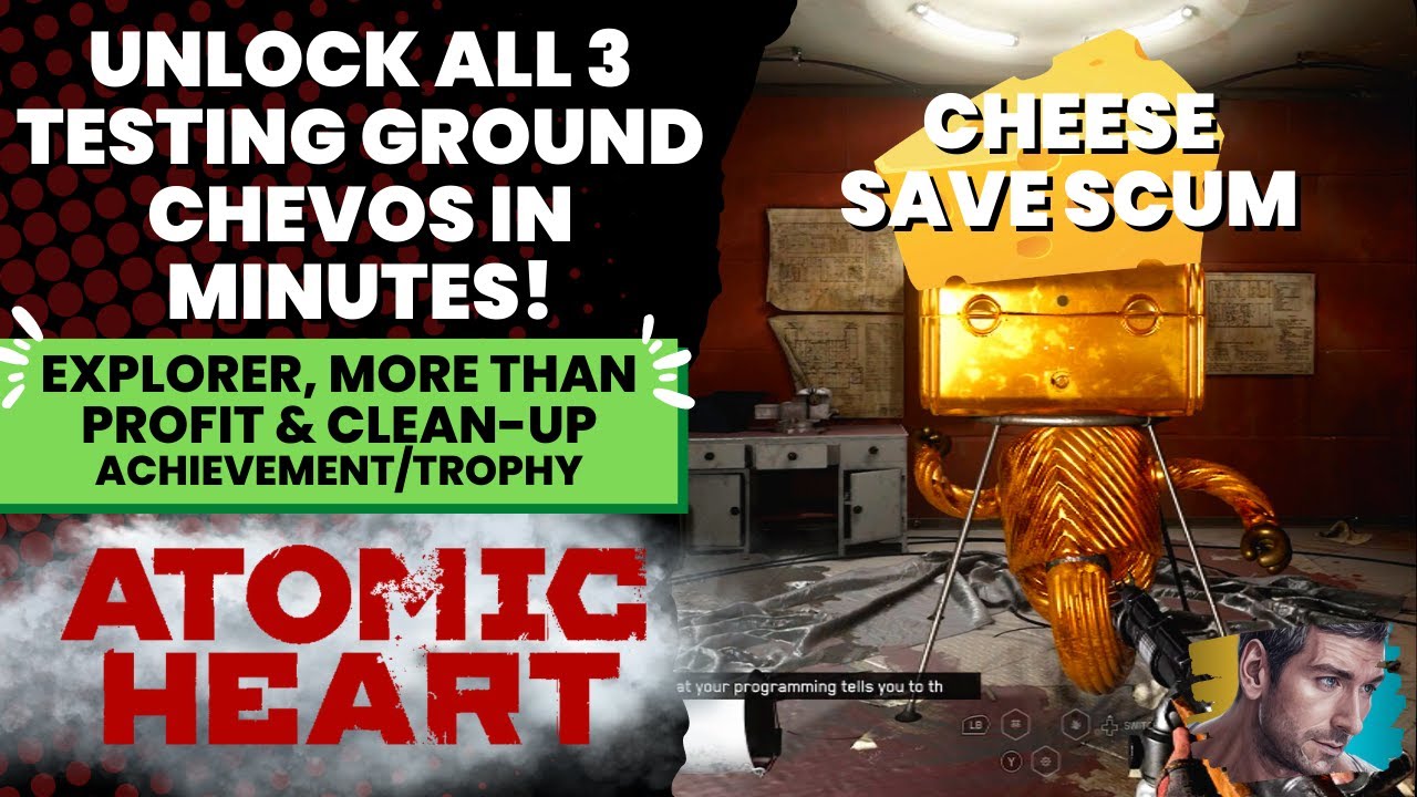 Explorer, More than Profit & Clean-up (Cheese Method) Achievement/Trophy - Atomic Heart - YouTube