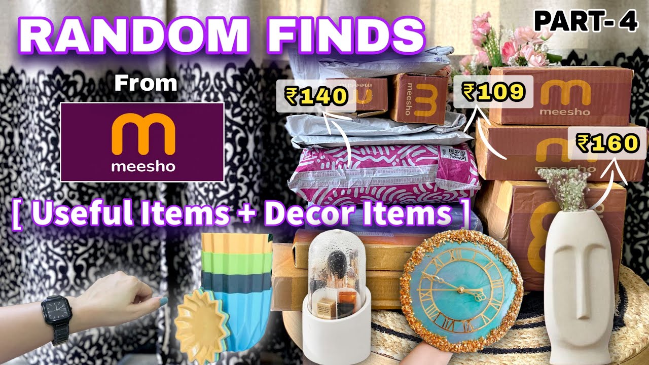 13 Meesho Random Finds You Must Have 😍 Part-4 | Meesho haul - YouTube