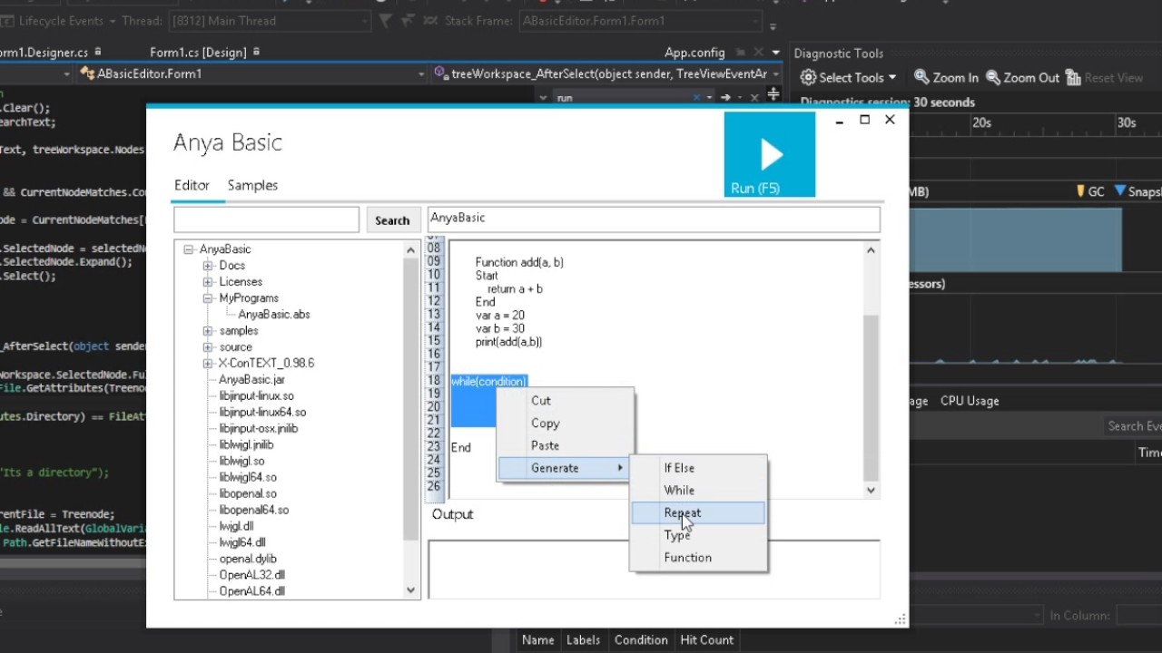 Anya Basic IDE - YouTube