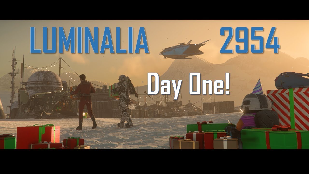 Luminalia 2954 Celebration and Day 1 Prizes! - YouTube