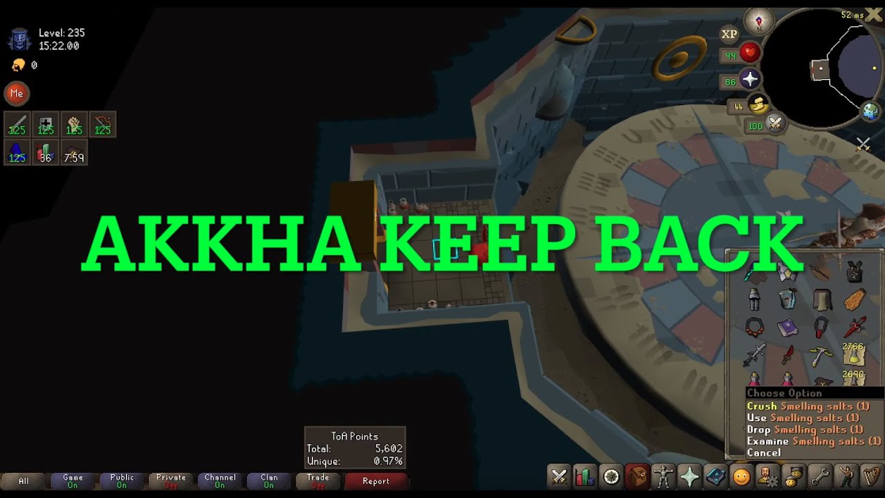 OSRS Akkha Stay Back Invocation is Hard | Raid 3 TOA Guides and Tips ...