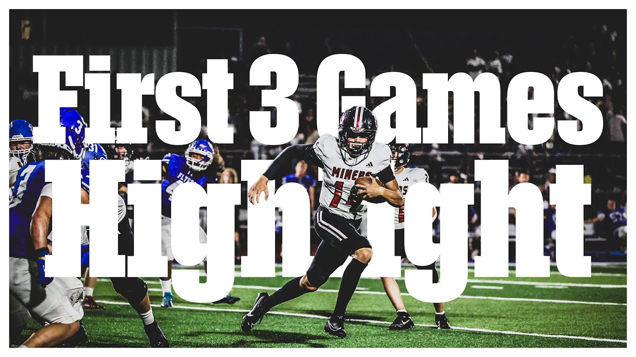 First 3 Games Highlight - YouTube