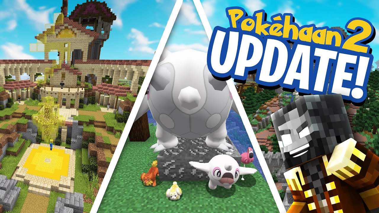 April Update! New Gyms, Faster Loading and Ores - Pokehaan Craft 2 ...