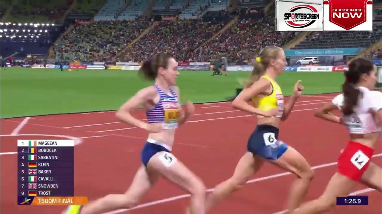Final-Women's 1500M Munich 2022- Laura MUIR 1500M Final Race Munich 2022 - YouTube