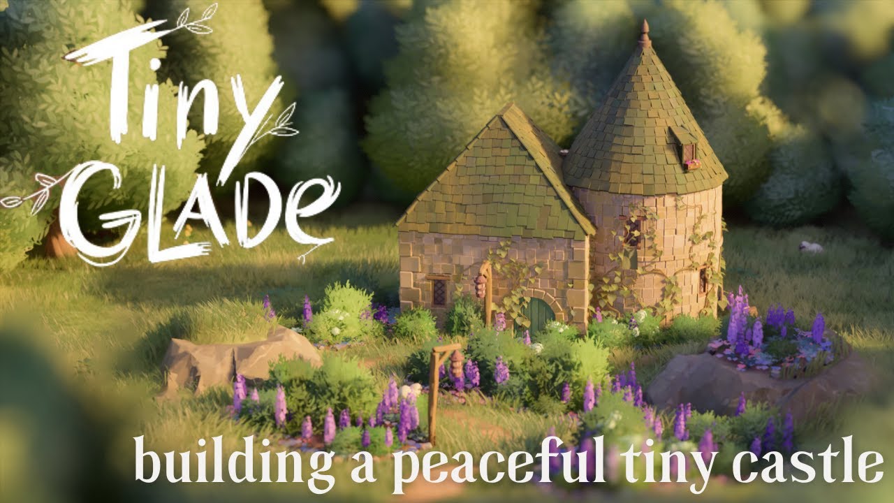 ASMR 🌿 building the most peaceful tiny castle 🐑 Tiny Glade Demo ...