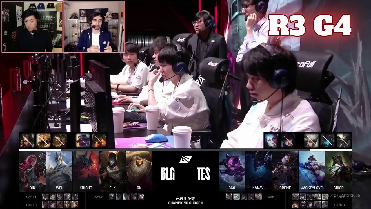 BLG vs TES - Game 4 | Round 3 S15 LPL Winter Playoffs 2025 | Bilibili ...