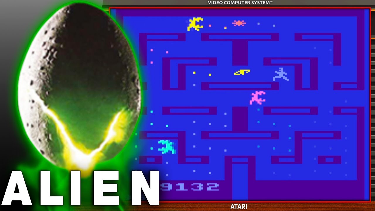 Alien (Atari 2600) - Longplay - YouTube
