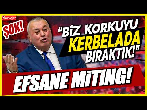 Cemal Enginyurt'tan Ordu'da Efsane Miting! \