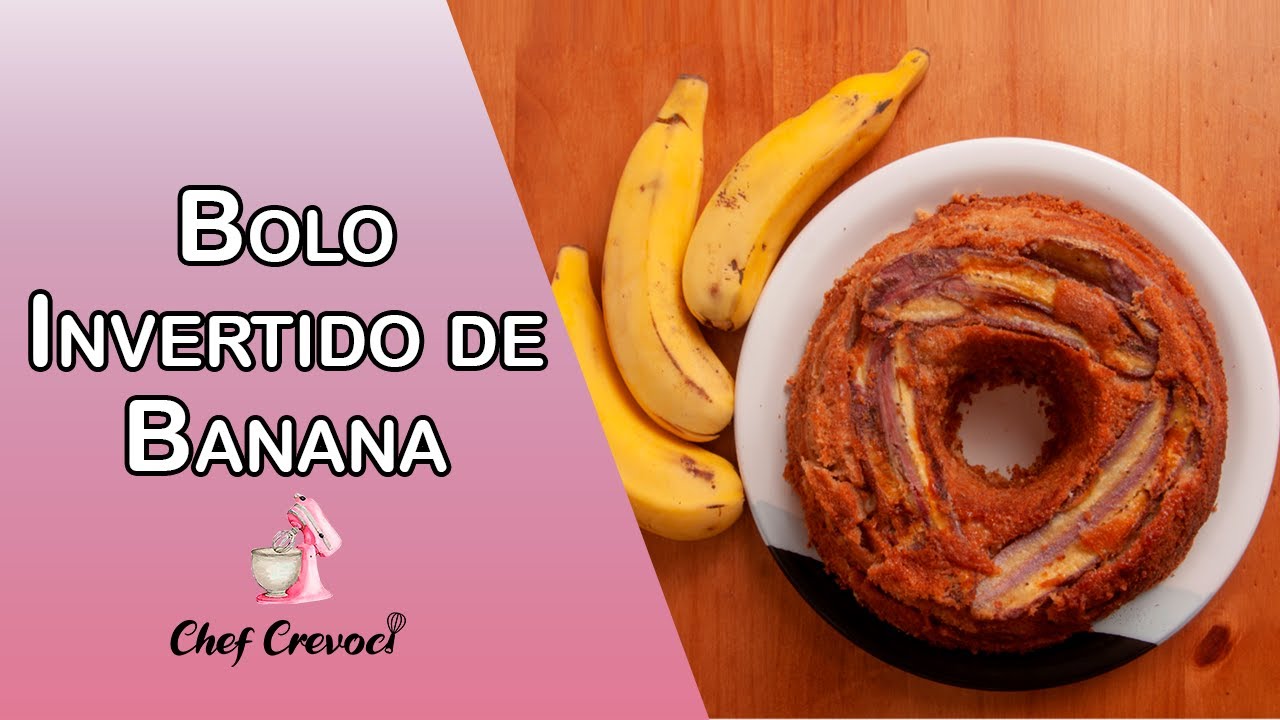 #012 - Bolo de Invertido de Banana - YouTube