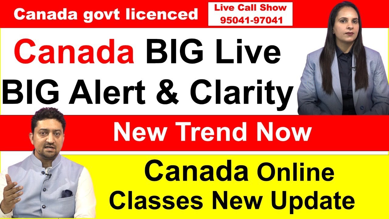 Canada BIG Live BIG Alert & Clarity | New Trend Now | - YouTube
