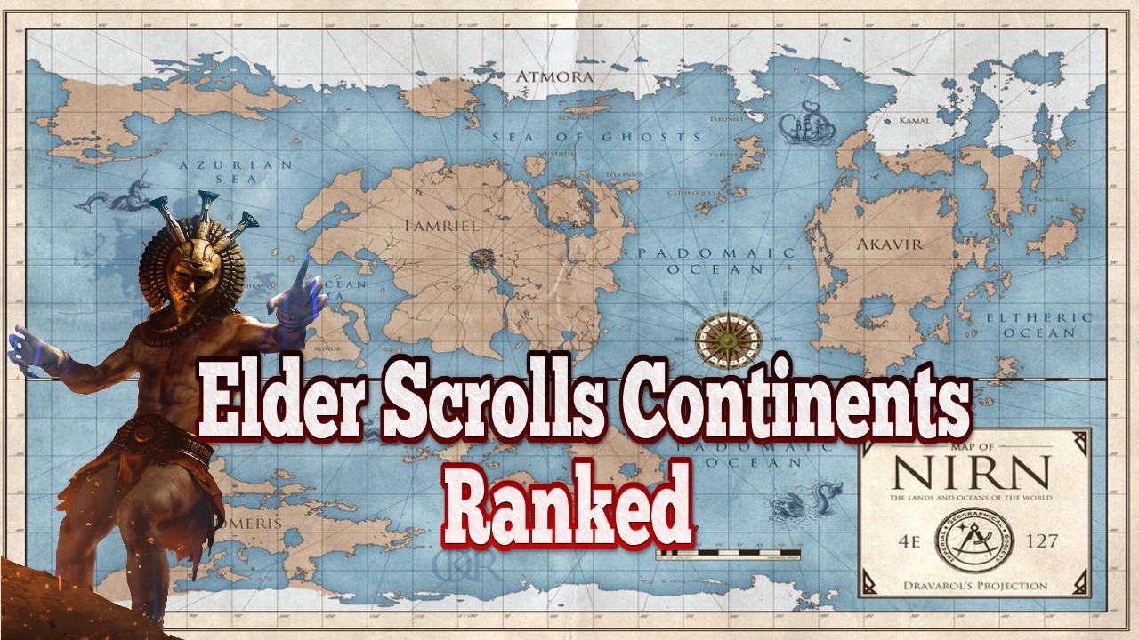 Dagoth Ur RANKS Elder Scrolls Continents - YouTube