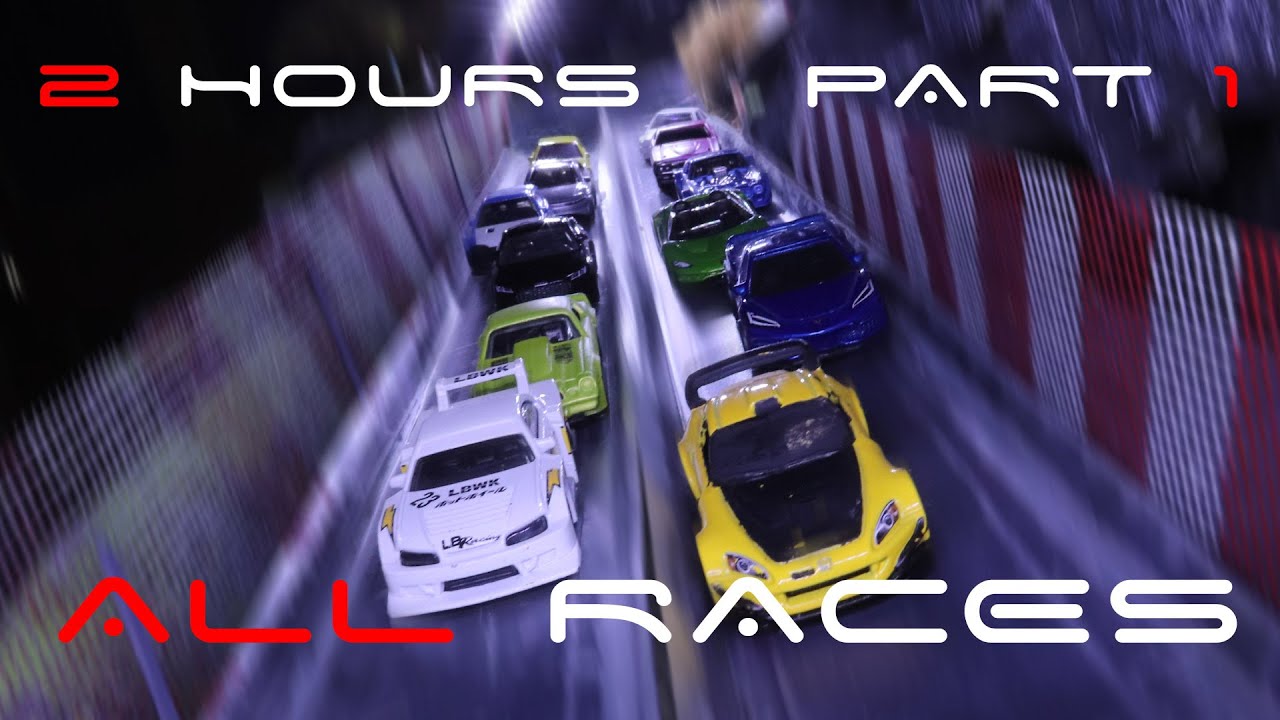 Hot Wheels Racing |ALL RACES PART 1 | 2 hours| Mountain Night Race ...