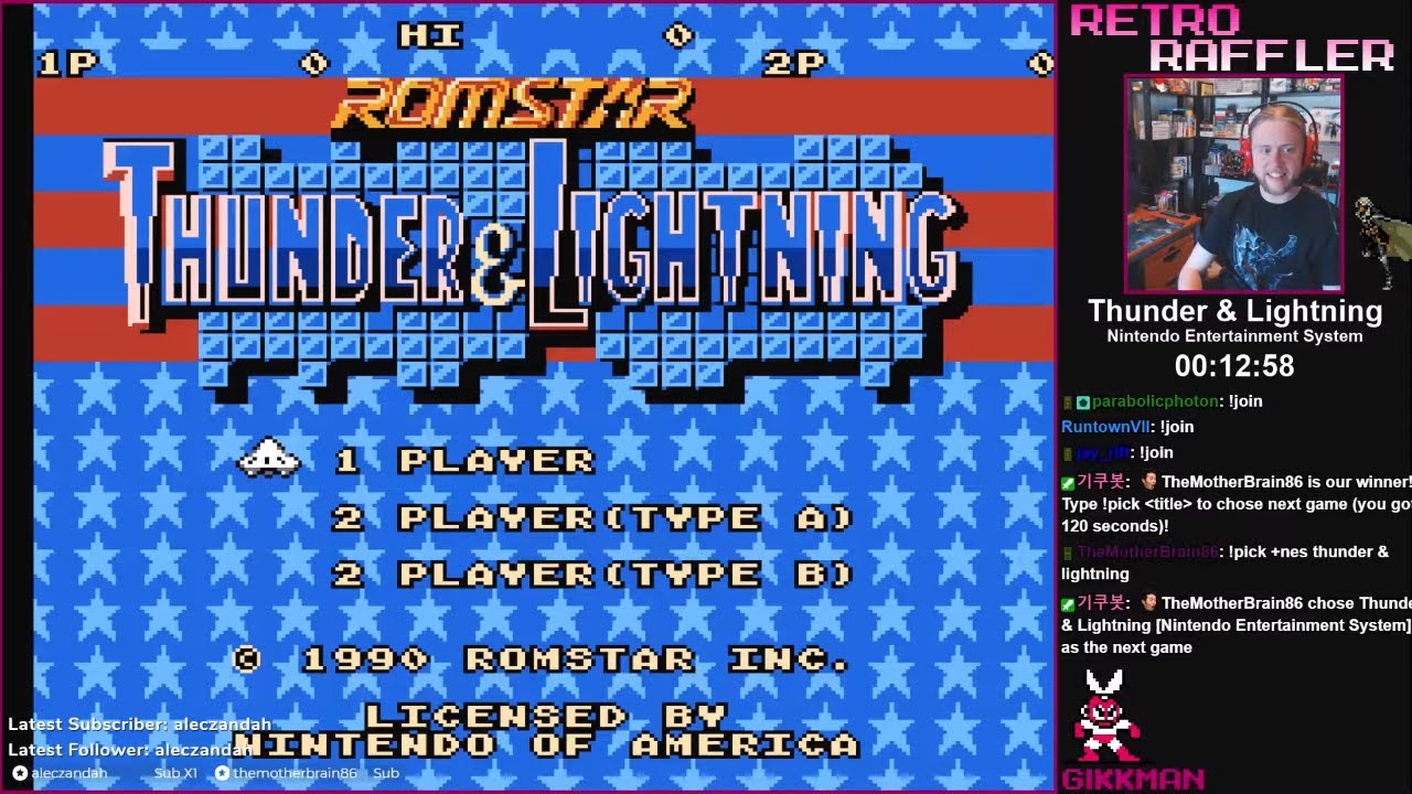Thunder & Lightning [NES] || First Impression - (Retro Raffler) - YouTube