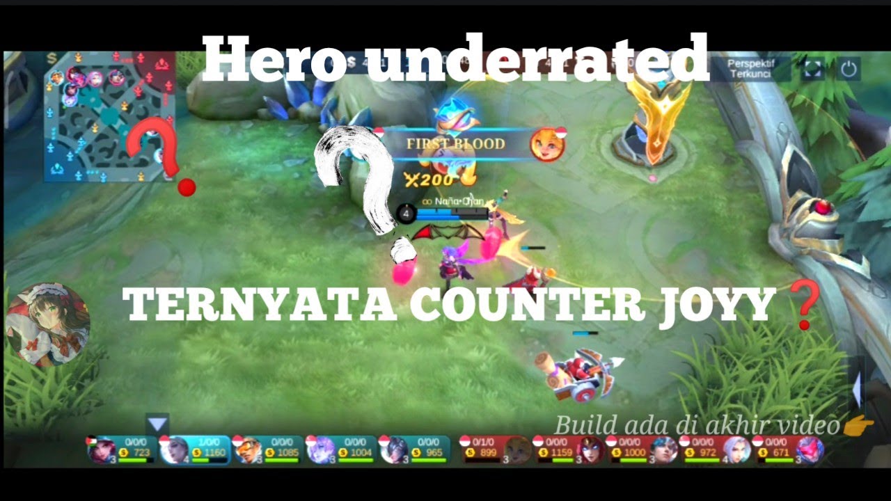 Cara counter Joy hero counter Joy | cara menang 1 vs 1 di Exp lane ...