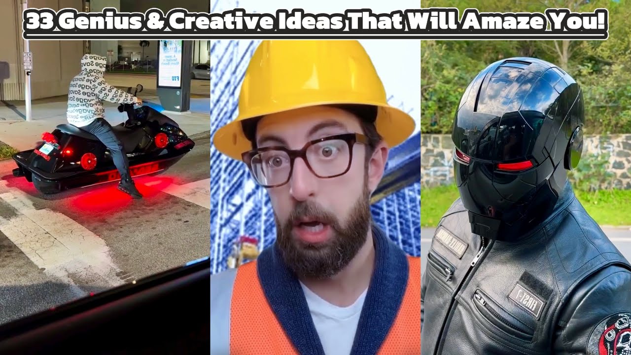 Genius & Creative Ideas That Will Amaze You! #adamrose #ideas #genius # ...