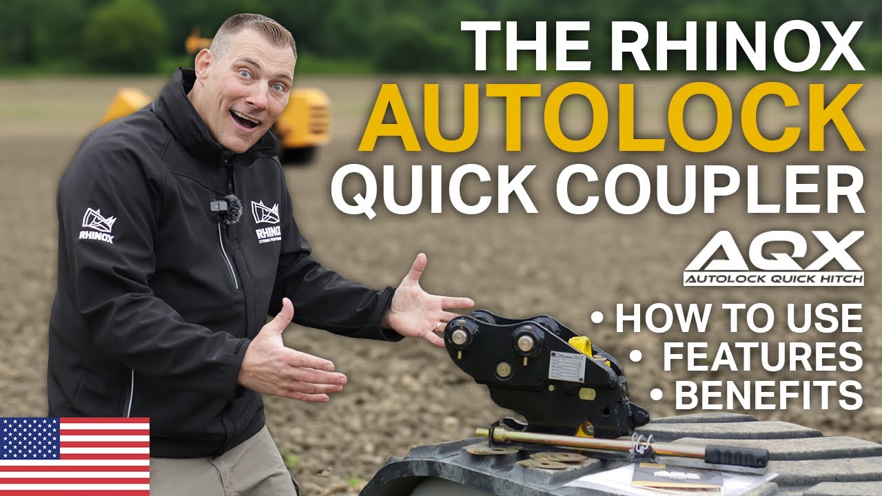 Rhinox's Autolock Quick Hitch (Mechanical Pin Grab Coupler) | Rhinox ...