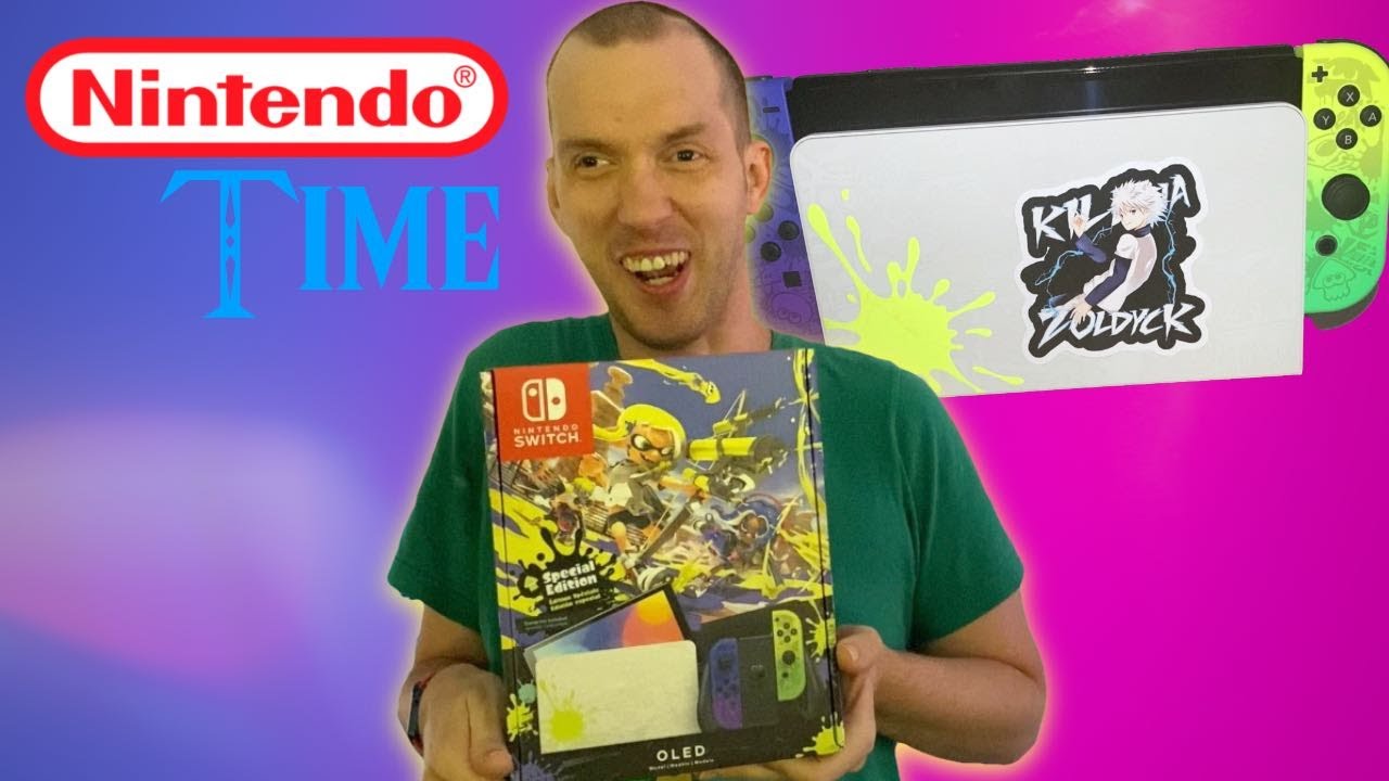 Nintendo Time - Splatoon 3 OLED Special Edition Nintendo Switch ...