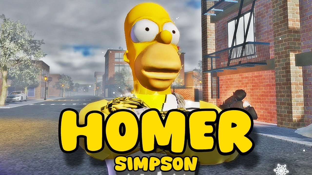 I BECAME HOMER SIMPSON IN STREET LIFE REMASTERED - YouTube
