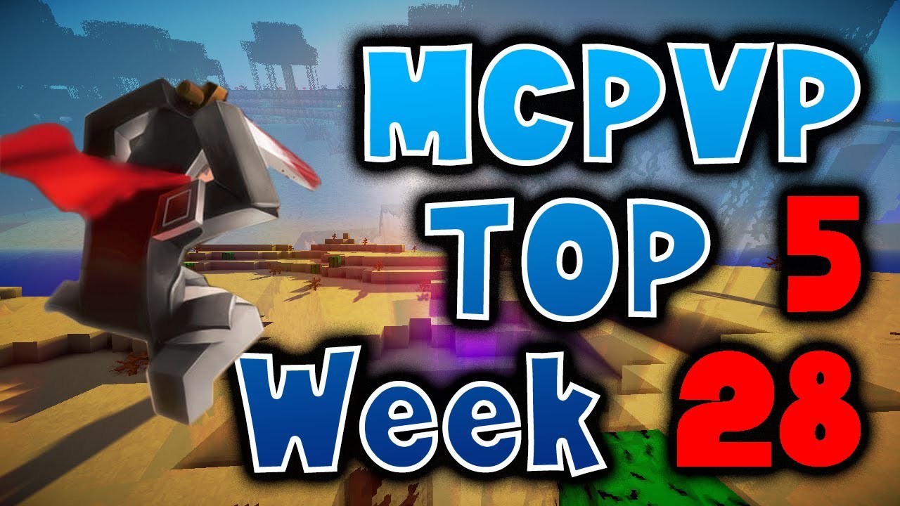 Minecraft PVP | MCPVP Top 5 | Week 28 So Many Fights - YouTube