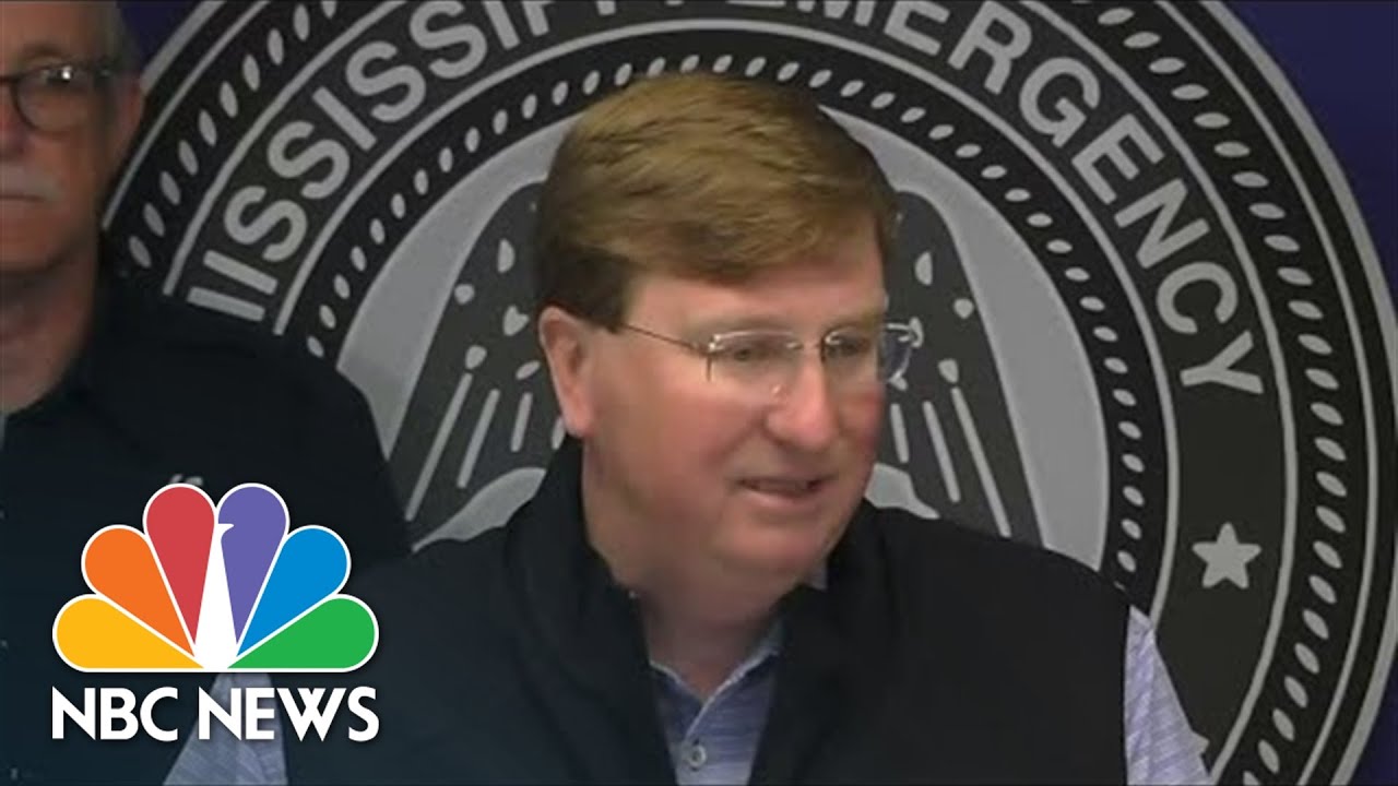 Mississippi Gov. Reeves Announces Water Pressure Back To Jackson - YouTube